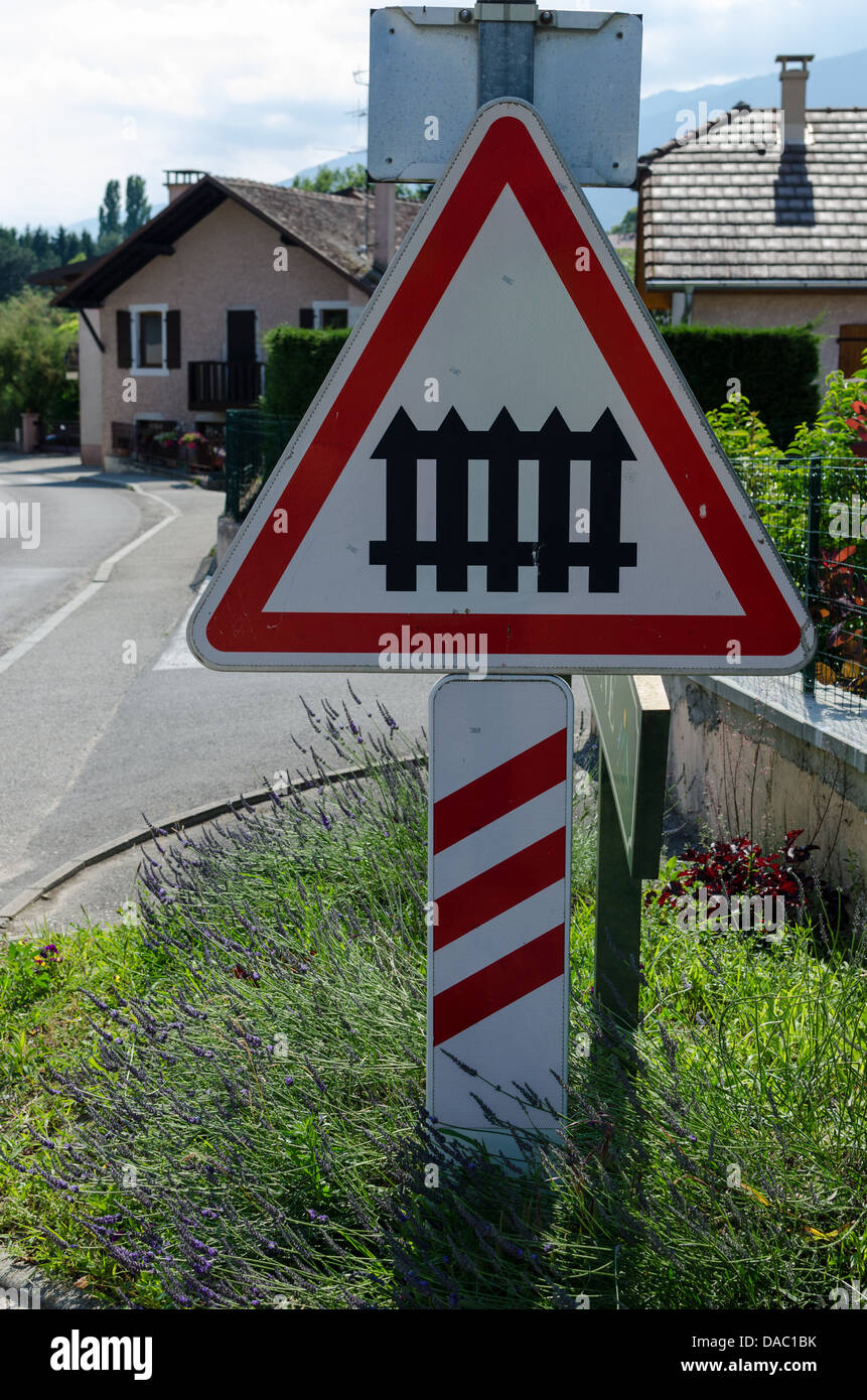 French warning sign hi-res stock photography and images - Alamy