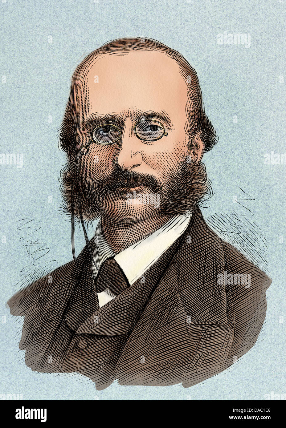 Jacques offenbach vintage portrait hi-res stock photography and images ...