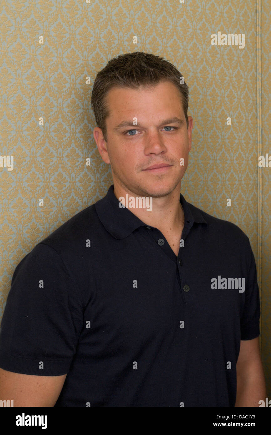 LOS ANGELES – JULY 7 Actor Matt Damon and Director Paul Greengrass in ...
