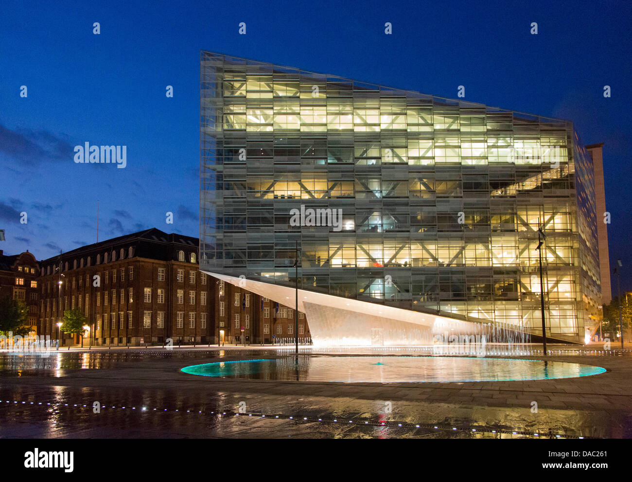 new building of Nykredit Bank in Copenhagen Stock Photo - Alamy