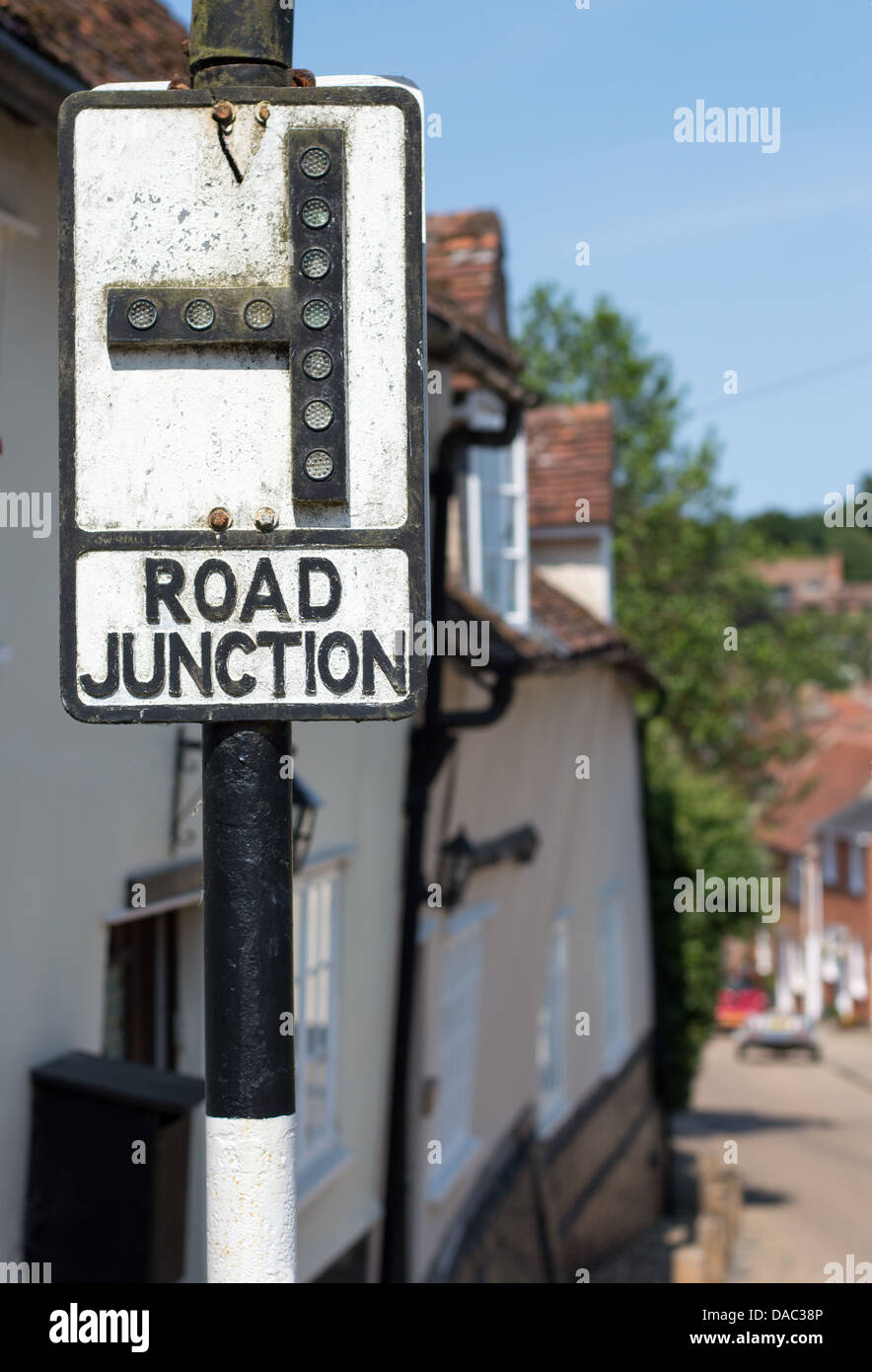Road junction sign hi-res stock photography and images - Alamy