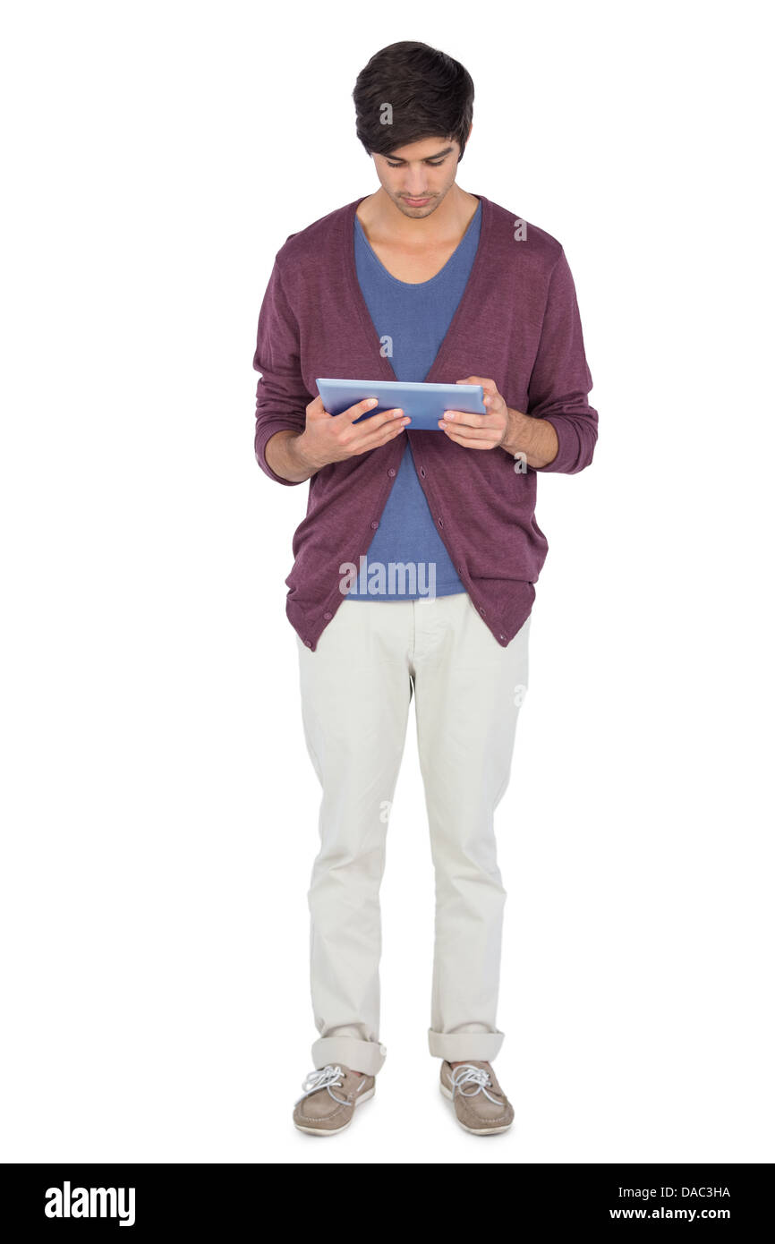 Focused young black man Cut Out Stock Images & Pictures - Alamy