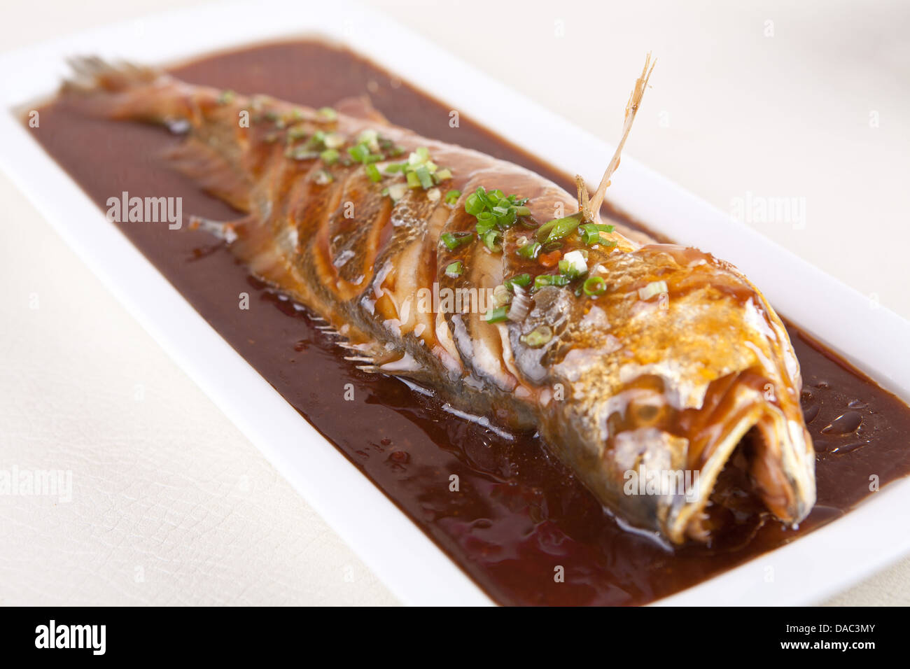 food in china--delicious fish Stock Photo - Alamy