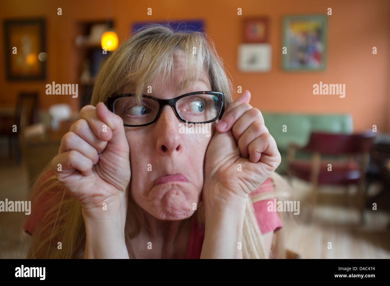 Pouty expression hi-res stock photography and images - Alamy