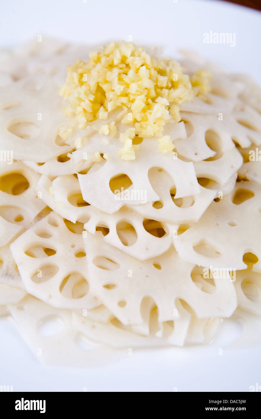 Lotus root food hi-res stock photography and images - Alamy