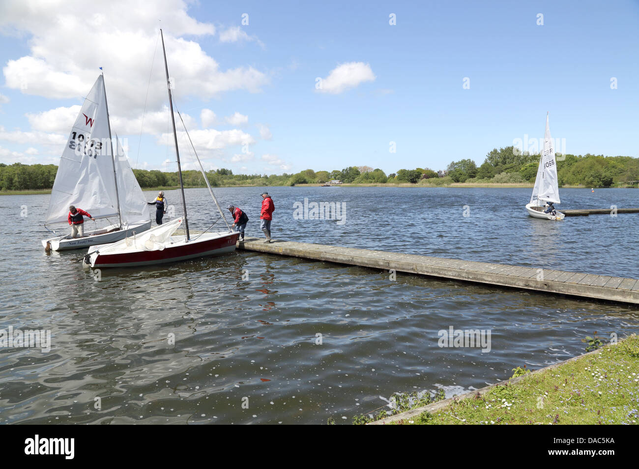 rollesby broad in the norfolk broads Stock Photo - Alamy