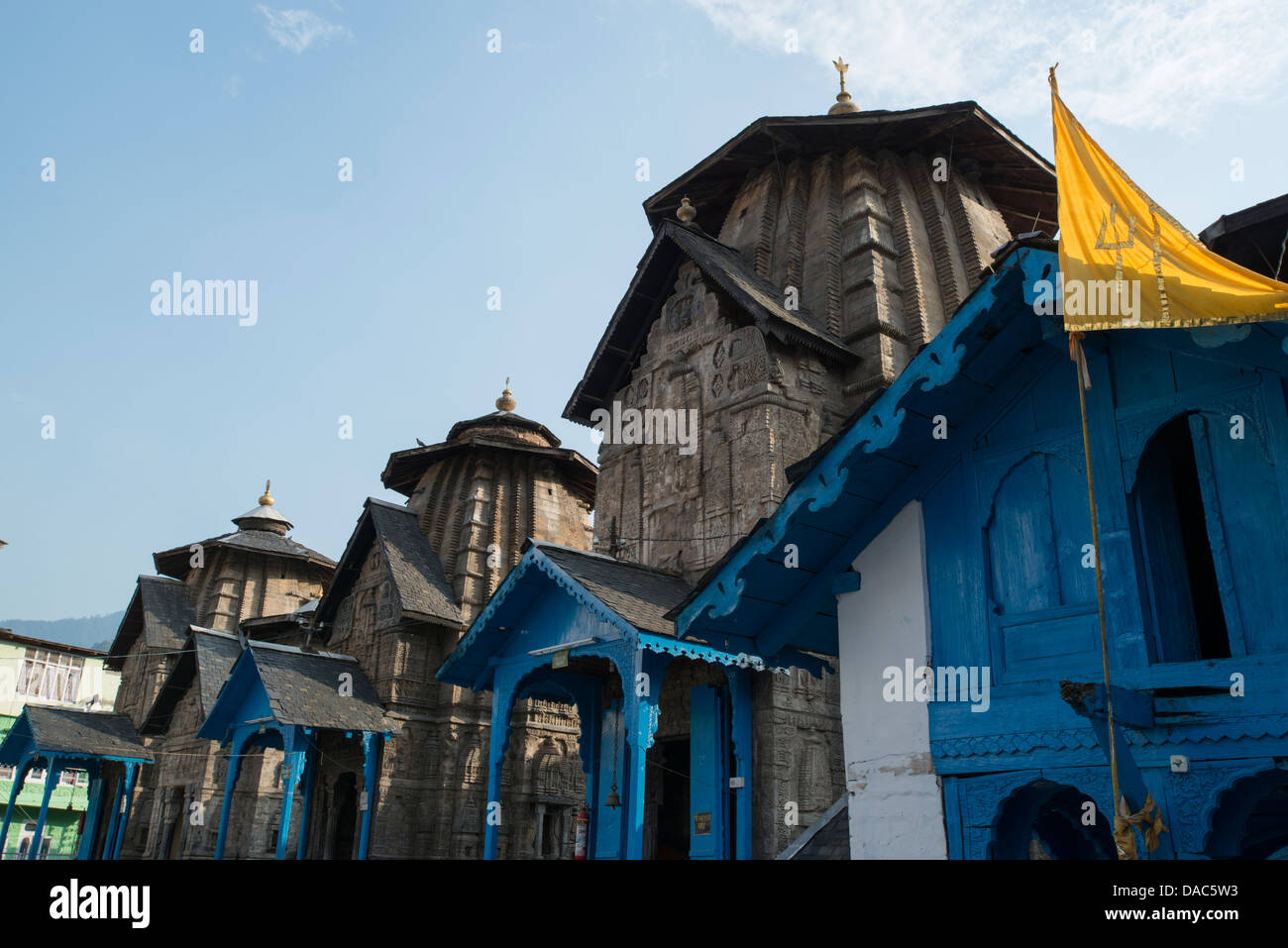 The Hindu Laxmi Narayan temple complex at Chamba, Himachal Pradesh ...