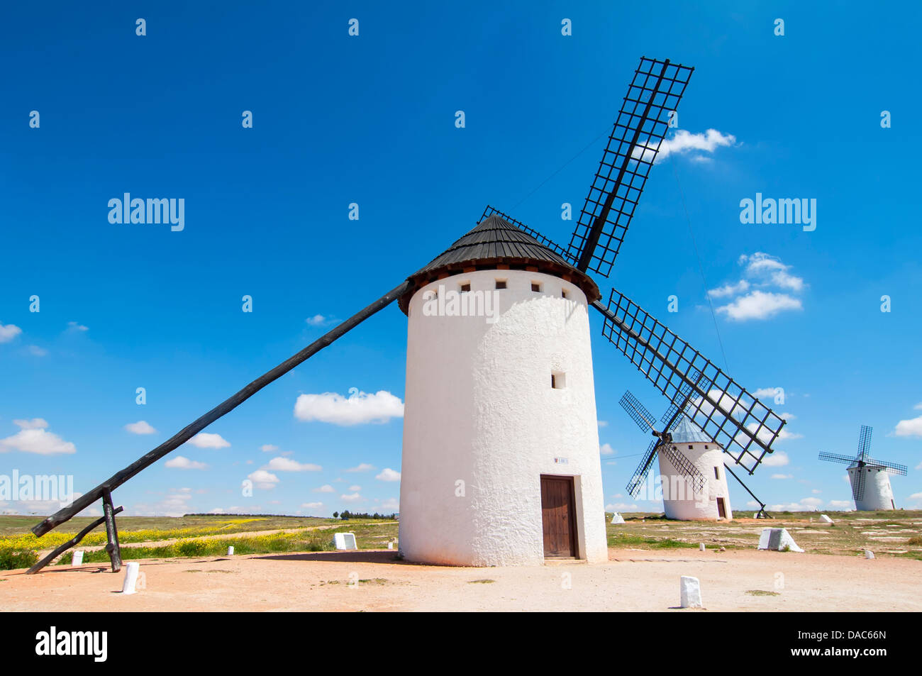 Traditional wind mills Stock Photo - Alamy