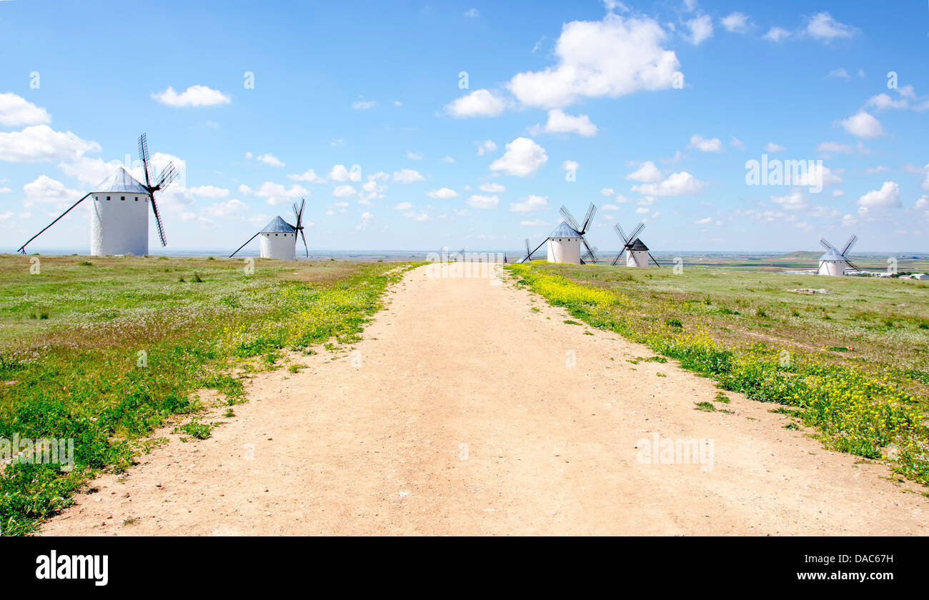 Traditional wind mills Stock Photo - Alamy