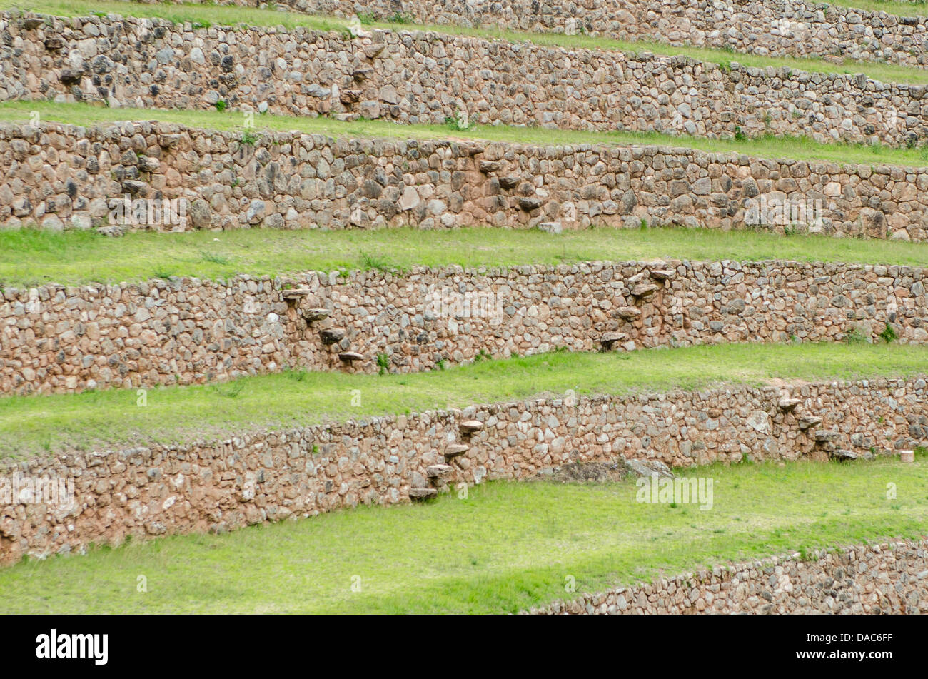 Ancient Moray Incan terraced agricultural laboratory stone terraces ...
