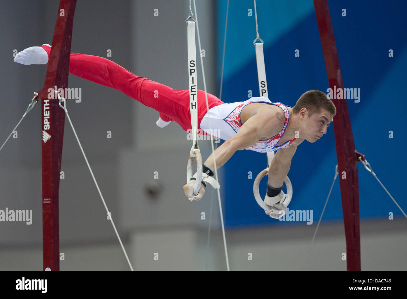 Kazan, Russia, July 10, 2013. Gymnastics. Finale Credit: Andrew ...