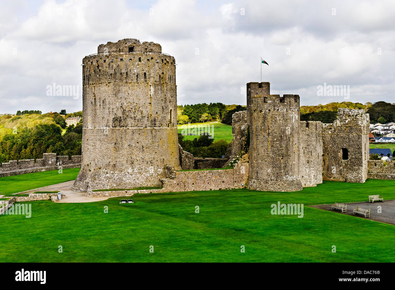 William Marshall's Great Keep inside the virtually impregnable inner ...