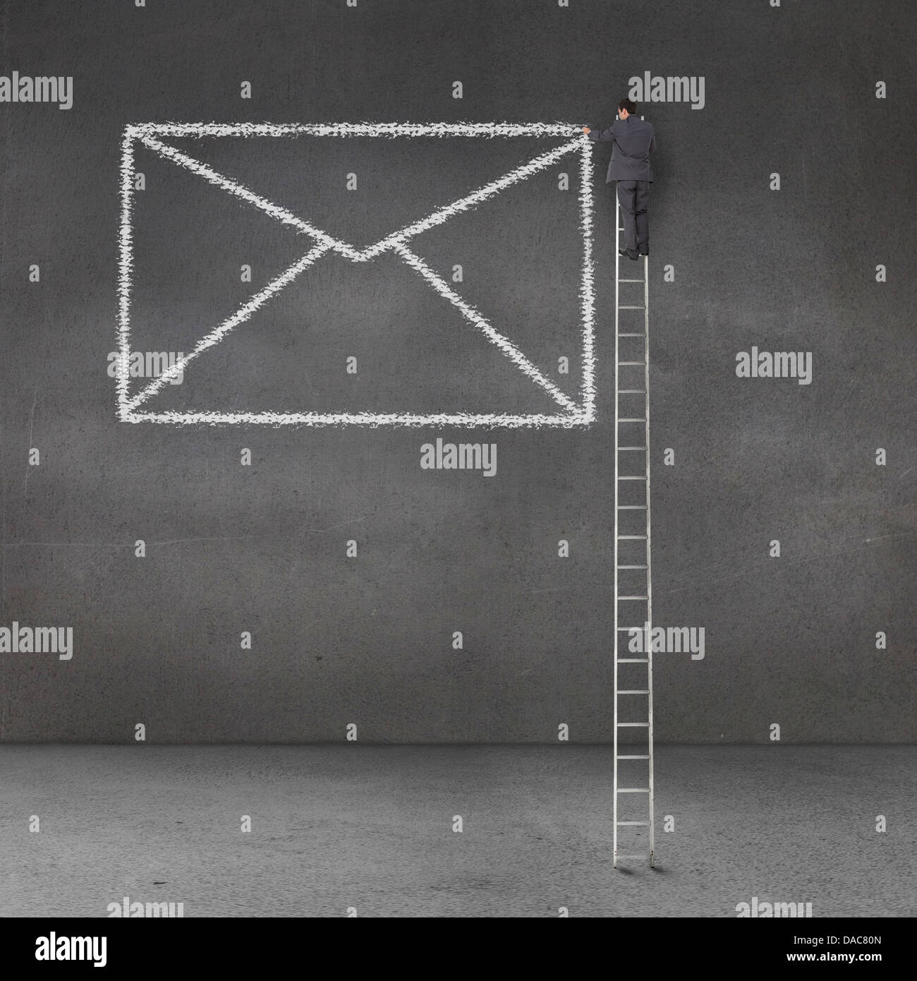 Caucasian male envelope hi-res stock photography and images - Alamy