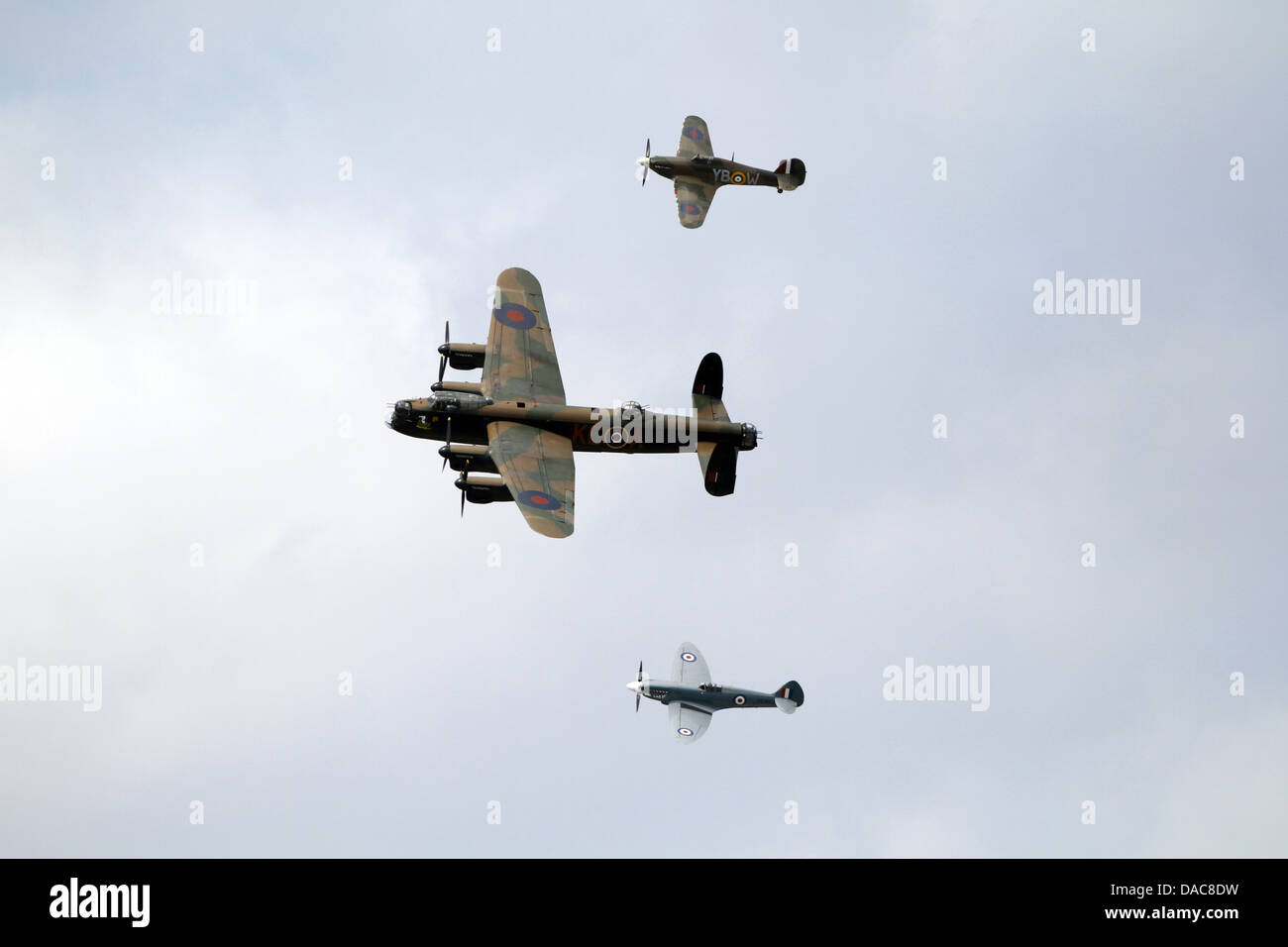 Spitfire and lancaster hi-res stock photography and images - Alamy