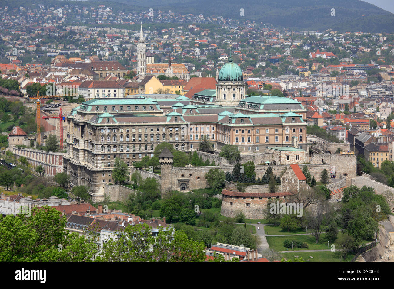 The Buda Castle complex, Budapest, Hungary Stock Photo - Alamy