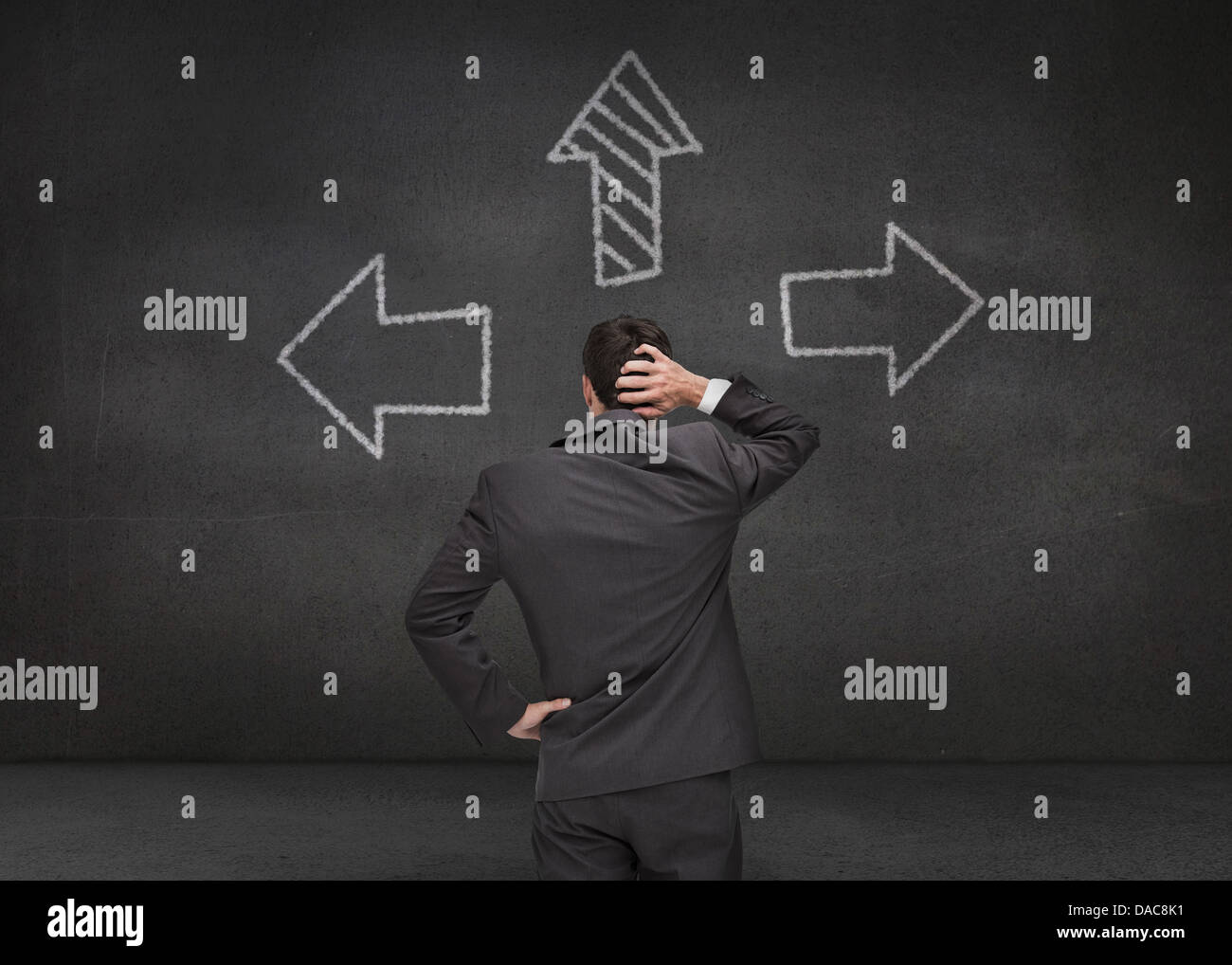 Decision making and arrows hi-res stock photography and images - Alamy