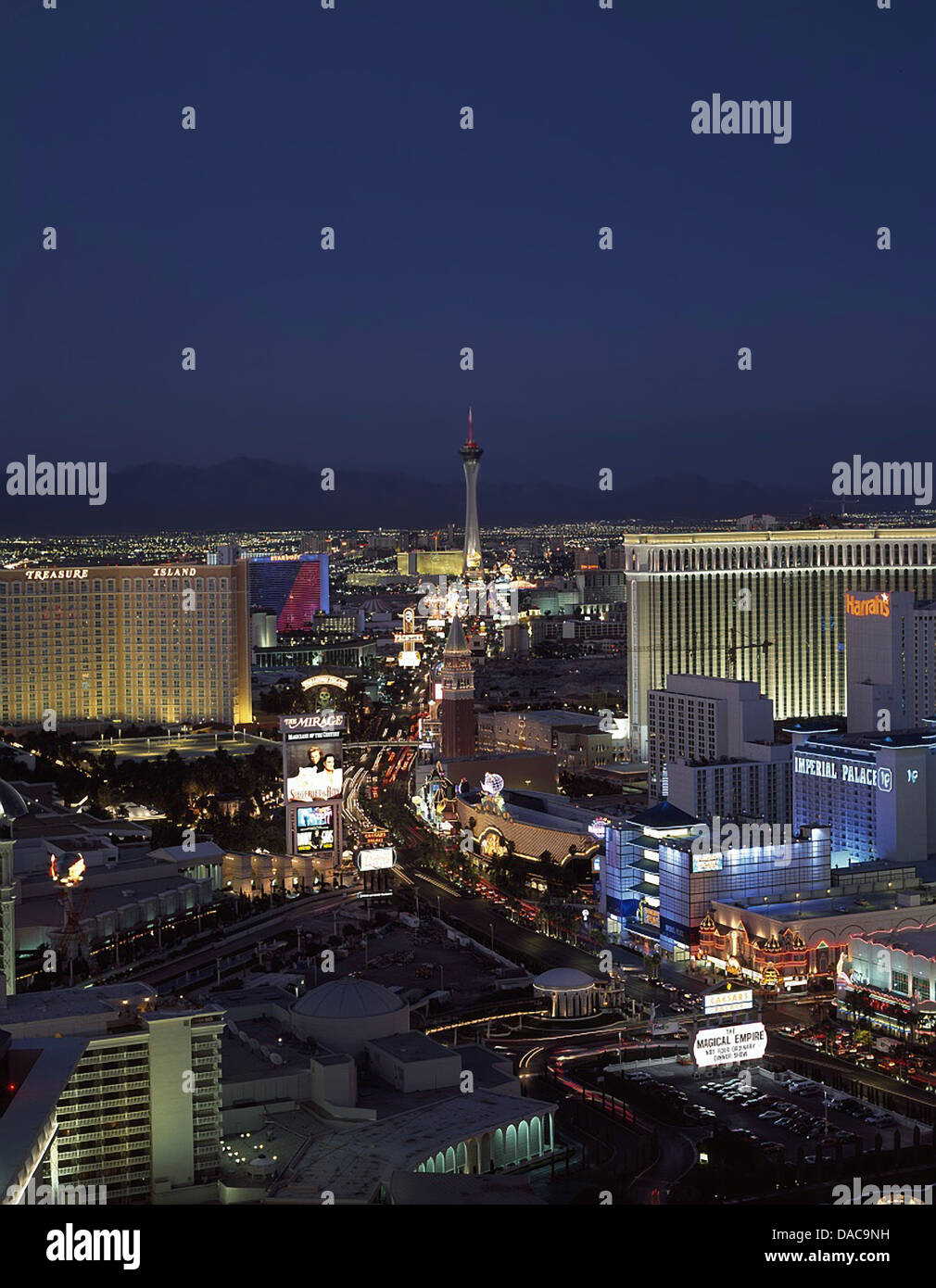 las vegas nevada city cities urban destinations Stock Photo - Alamy