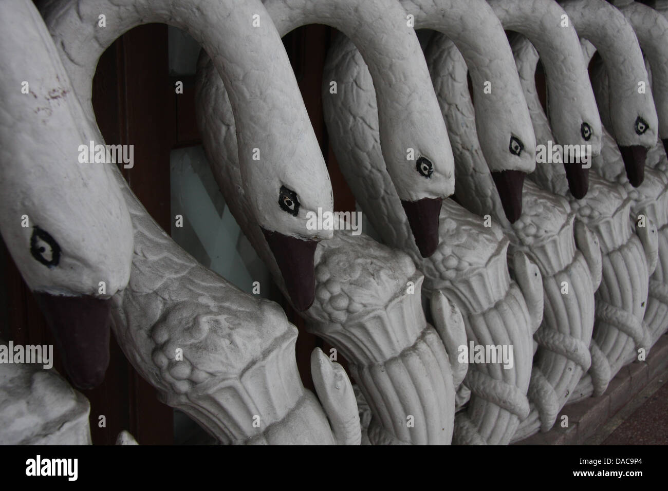 Swan columns for balcony balustrade hi-res stock photography and images ...