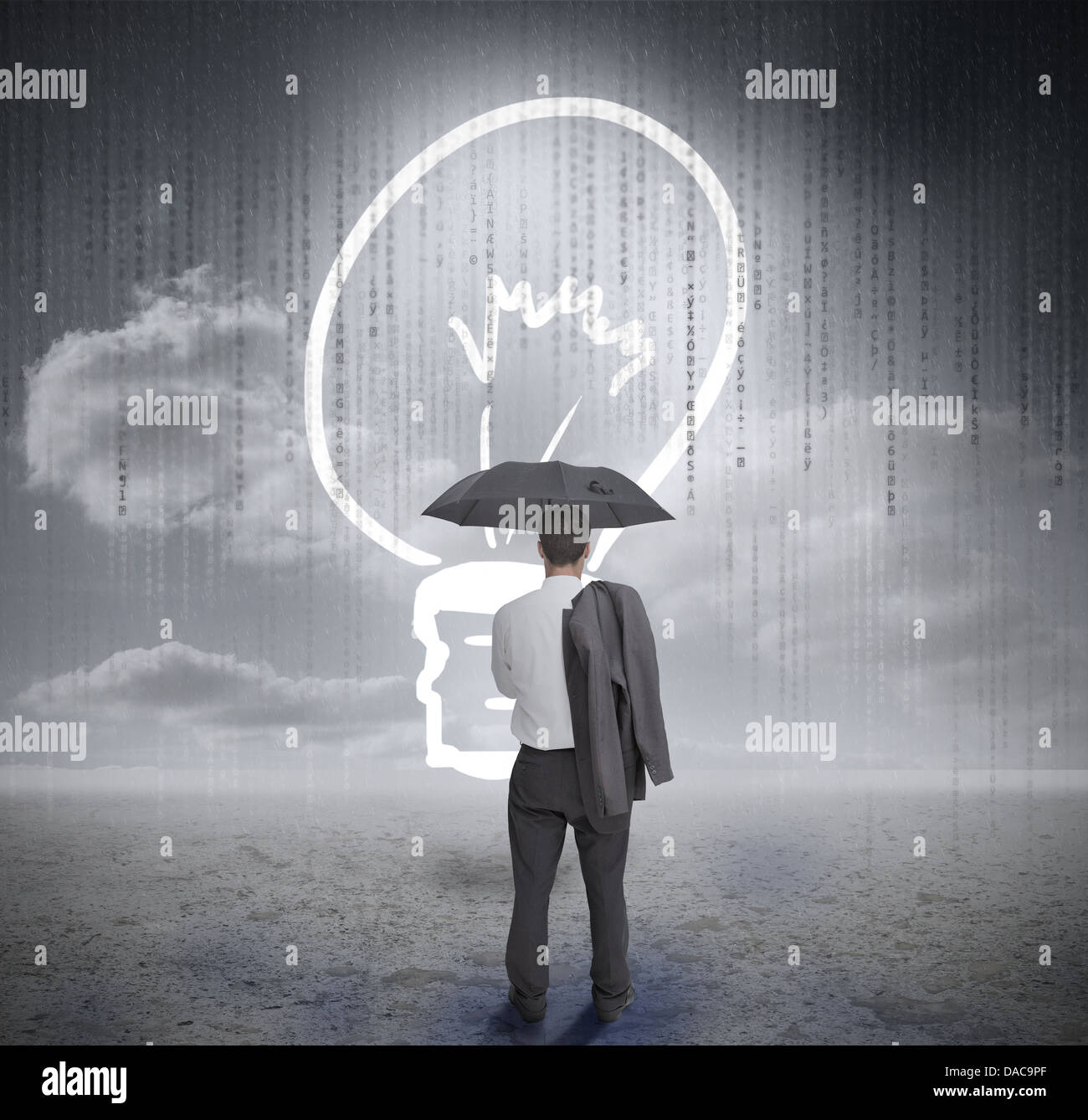 Computer matrix man hi-res stock photography and images - Alamy