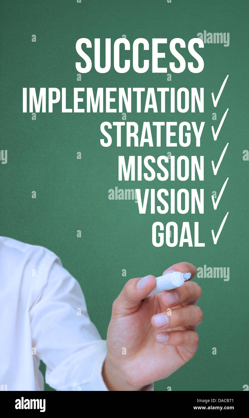 Hand writing success terms with a marker Stock Photo - Alamy