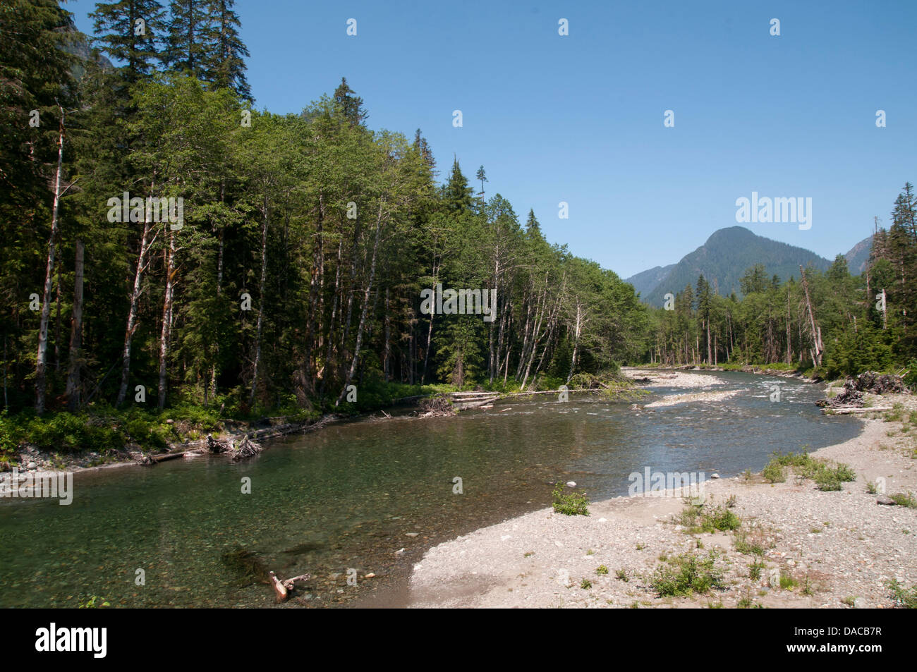 River through the Cascade mountain range Stock Photo - Alamy