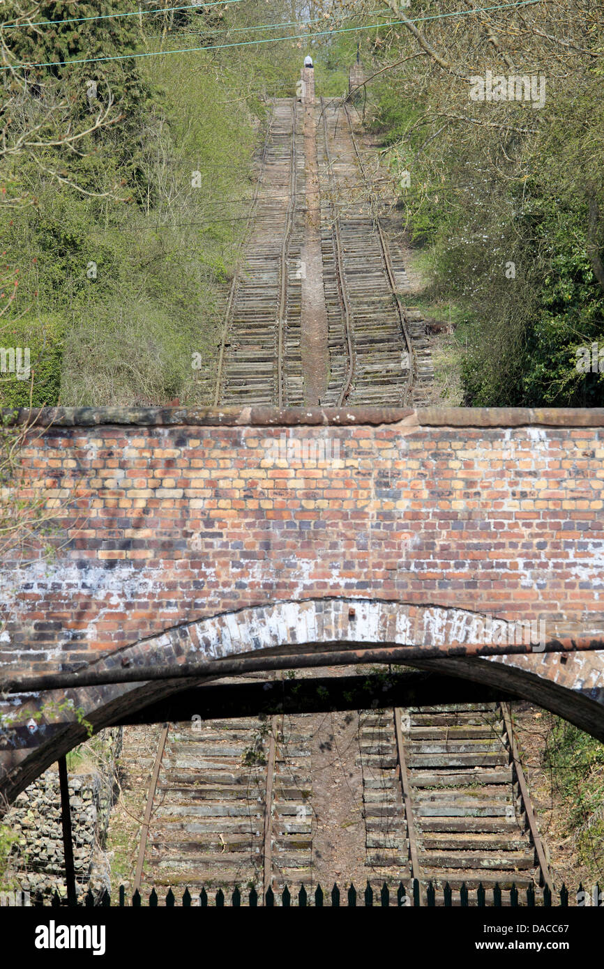 The Hay Inclined Plane between Blists Hill and Coalport, part of the ...