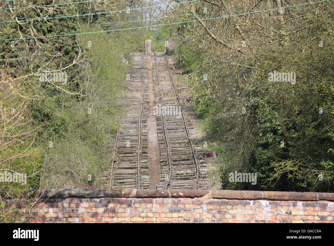 The Hay Inclined Plane between Blists Hill and Coalport, part of the ...