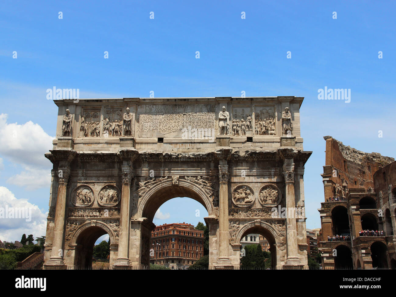 Arch of Constantine..Rome.Italy Stock Photo - Alamy