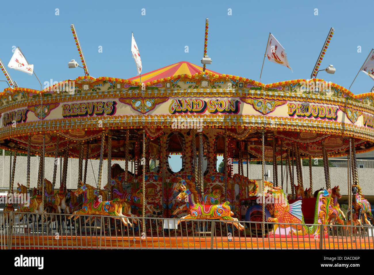Carousel funfair horse galloper hi-res stock photography and images - Alamy