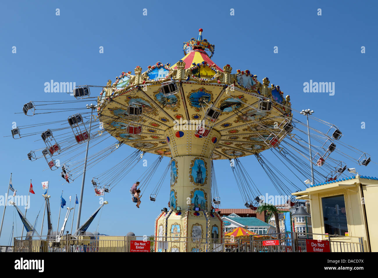 Fairground Ride Chair Planes People High Resolution Stock Photography ...