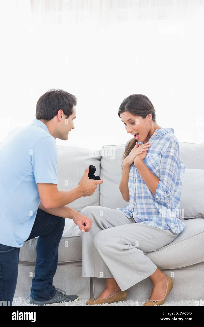 One knee bended hi-res stock photography and images - Alamy