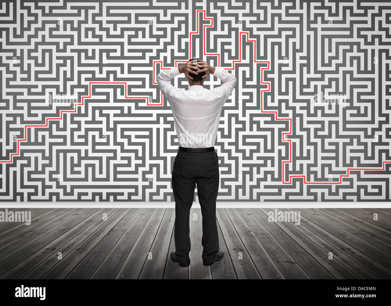 Board game maze hi-res stock photography and images - Alamy