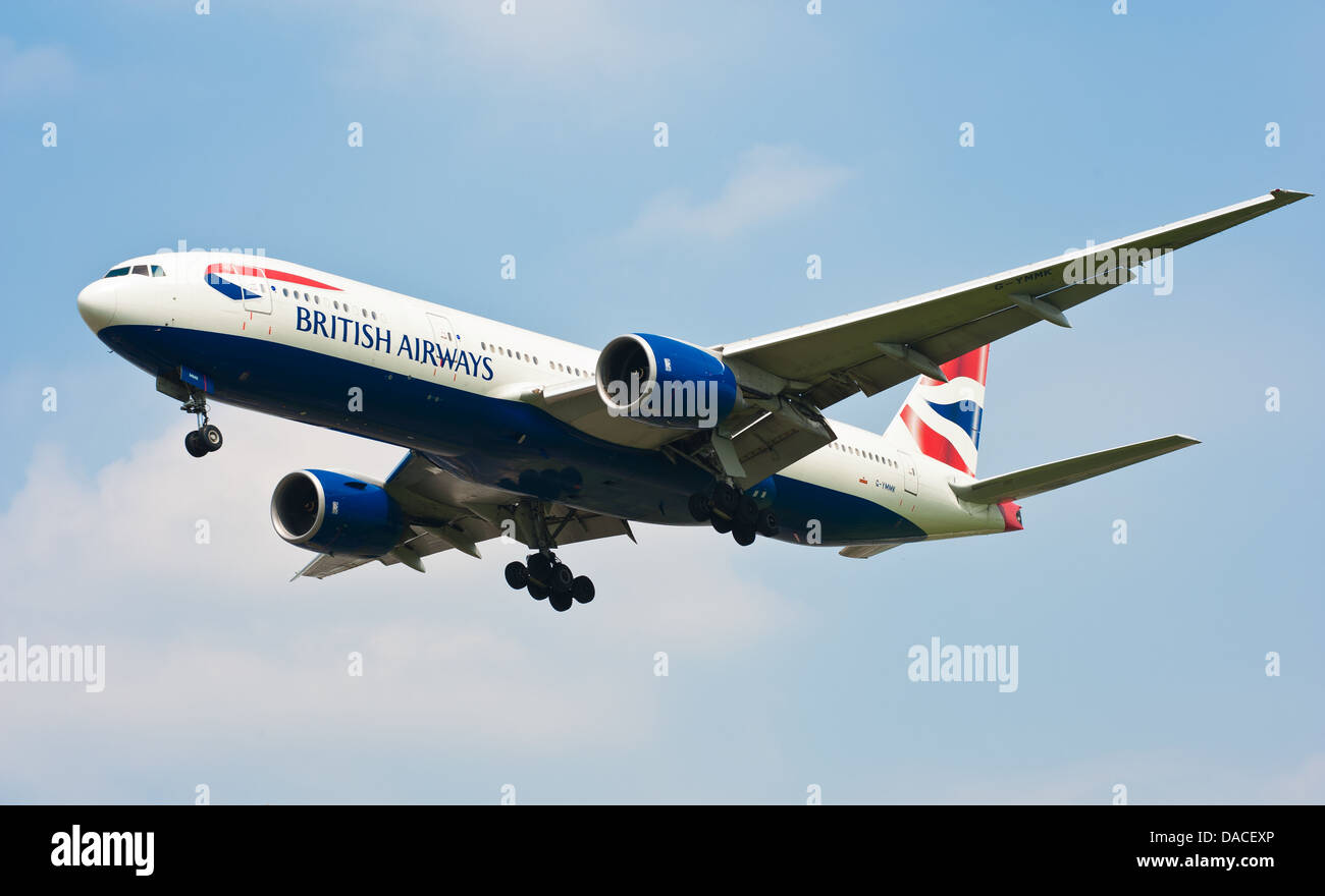 British Airways Boeing 777 Stock Photo - Alamy