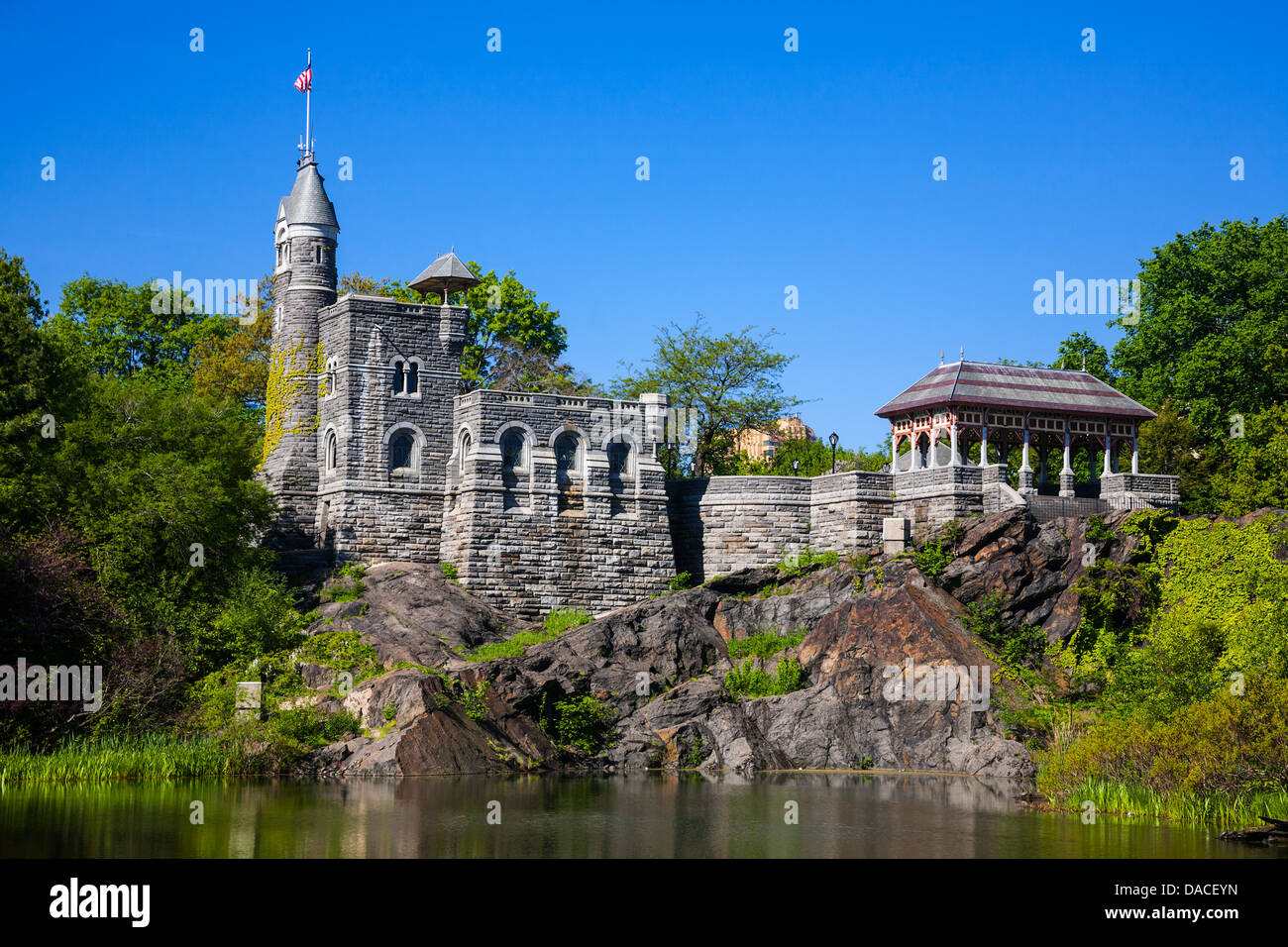 Belvedere Castle In Central Park Manhattan New York City USA Stock Belvedere Castle In Central Park Manhattan New York City USA Stock