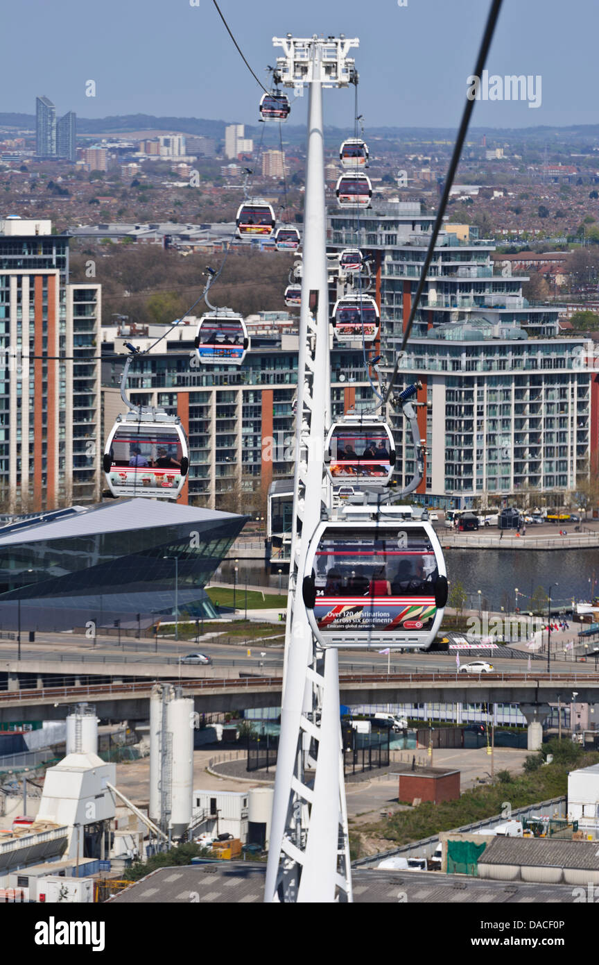 London Cable Cars Greenwich High Resolution Stock Photography and ...