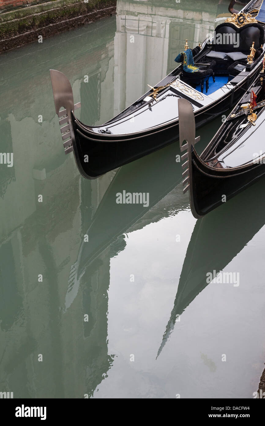 Gondolas reflection hi-res stock photography and images - Alamy
