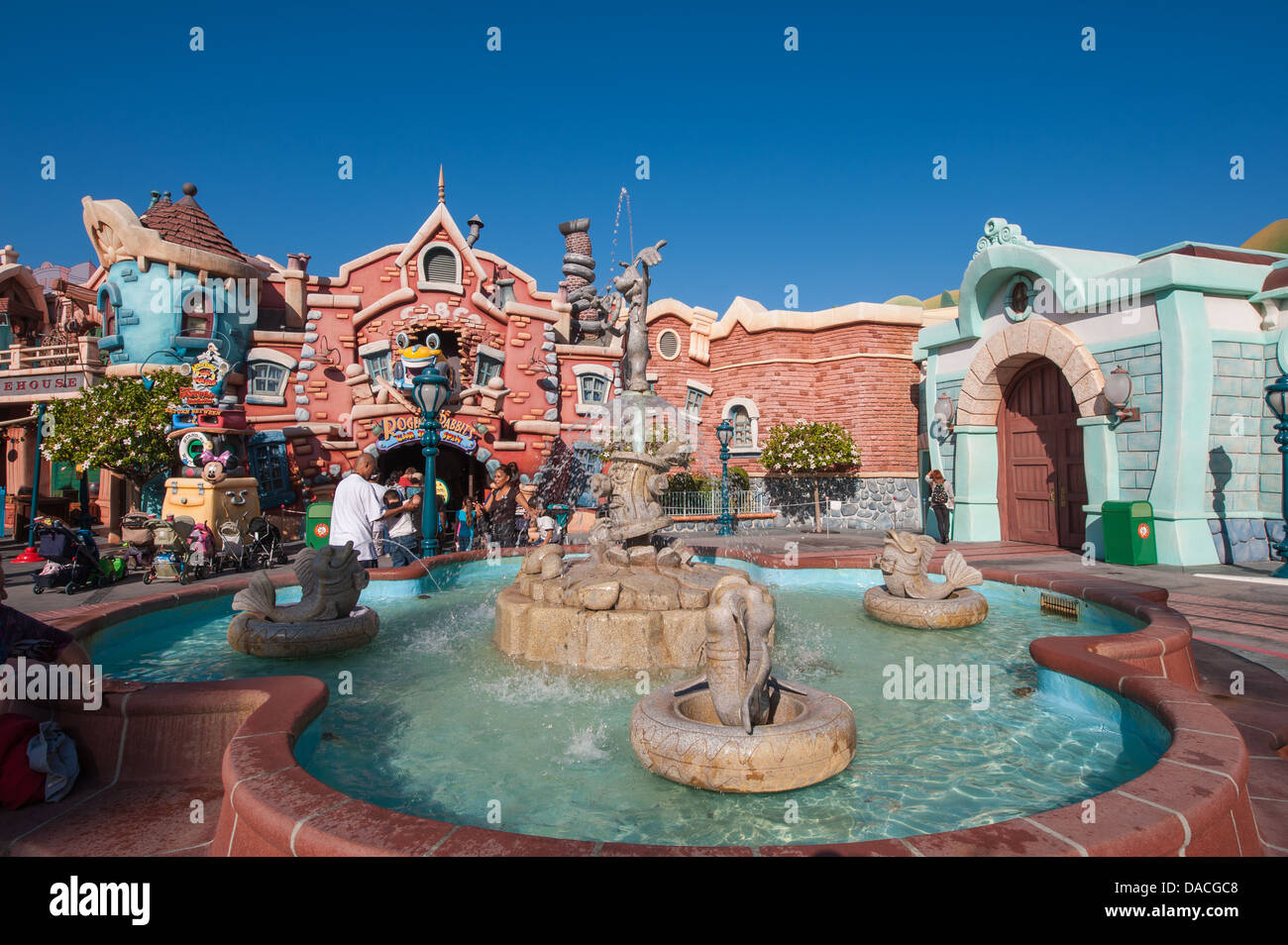 Mickey Mouse Toontown Disneyland, Anaheim, California Stock Photo - Alamy