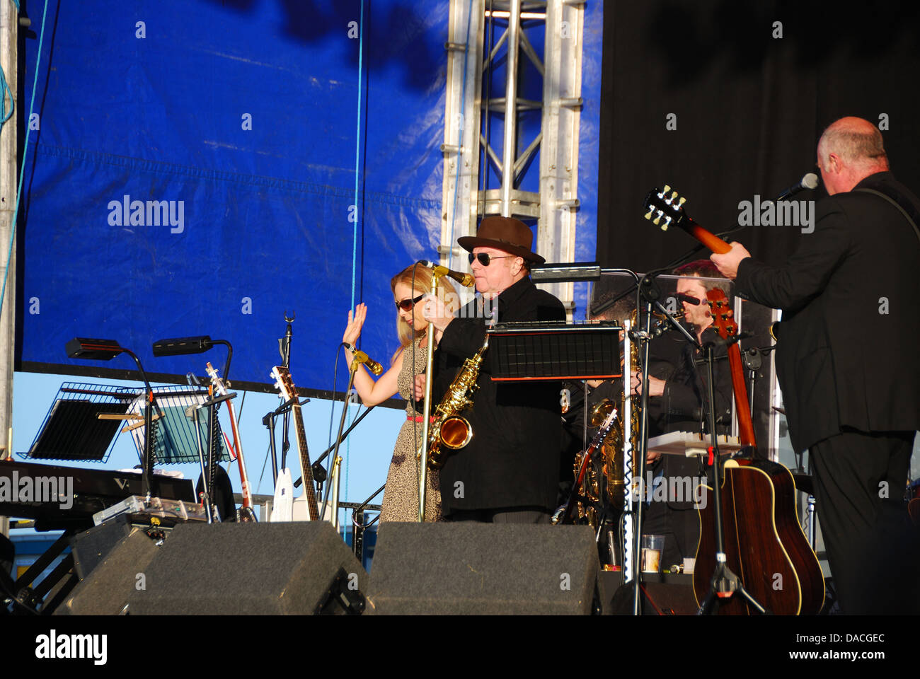 Van morrison saxophone hi-res stock photography and images - Alamy