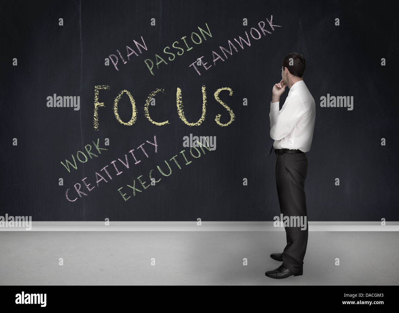 Focus word hi-res stock photography and images - Alamy