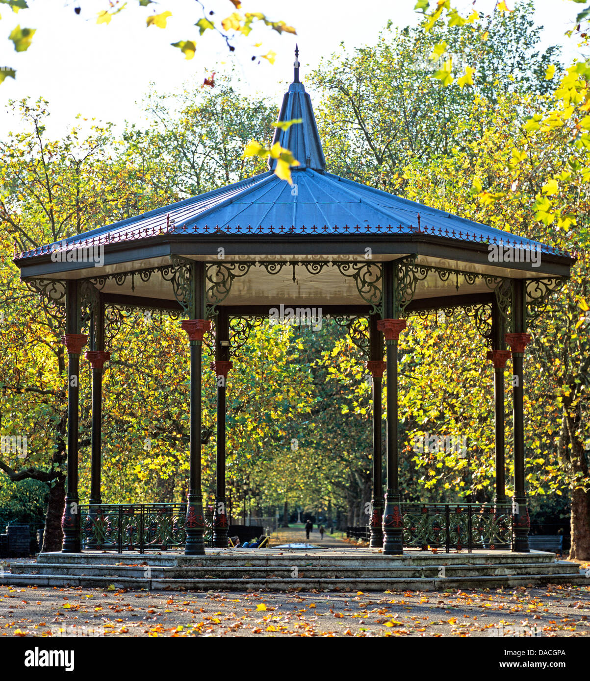 Bandstand Battersea Park London UK Stock Photo - Alamy
