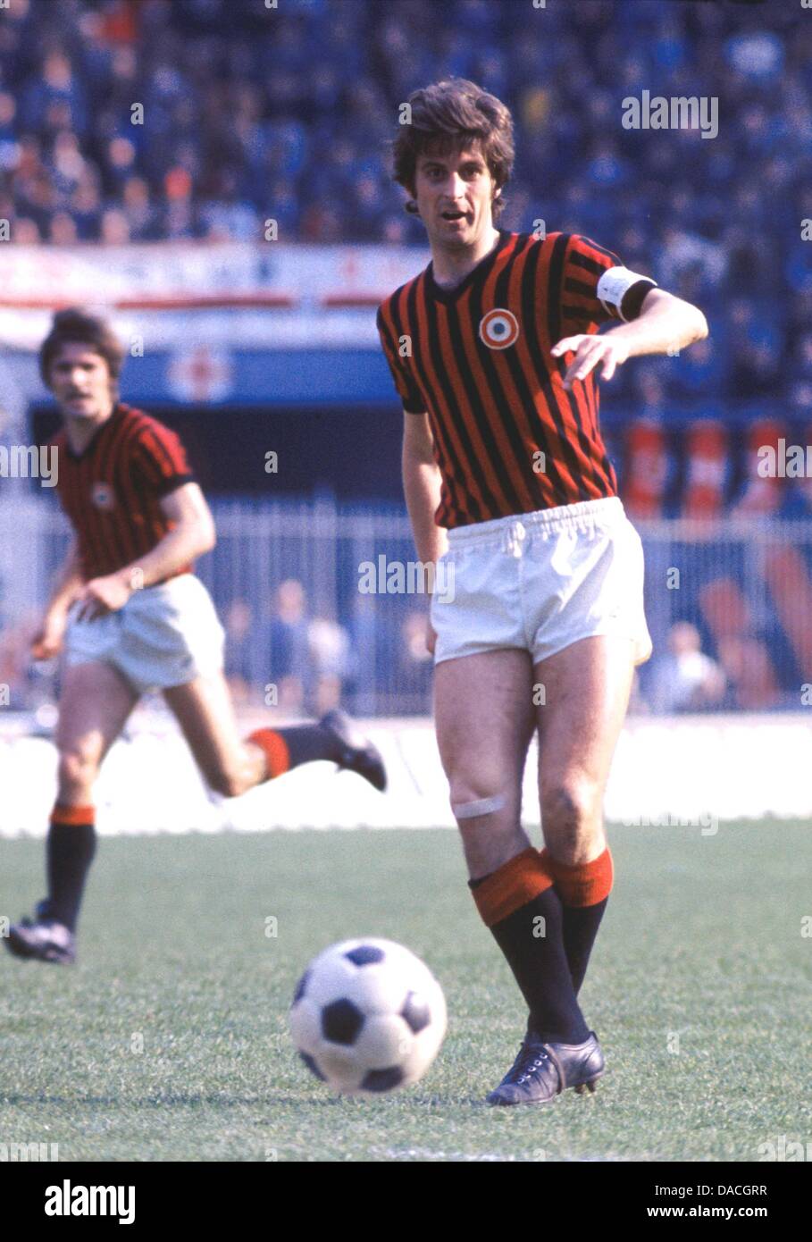 Gianni Rivera (Milan), 1977 / 1978 - Football / Soccer : Italian "Serie ...