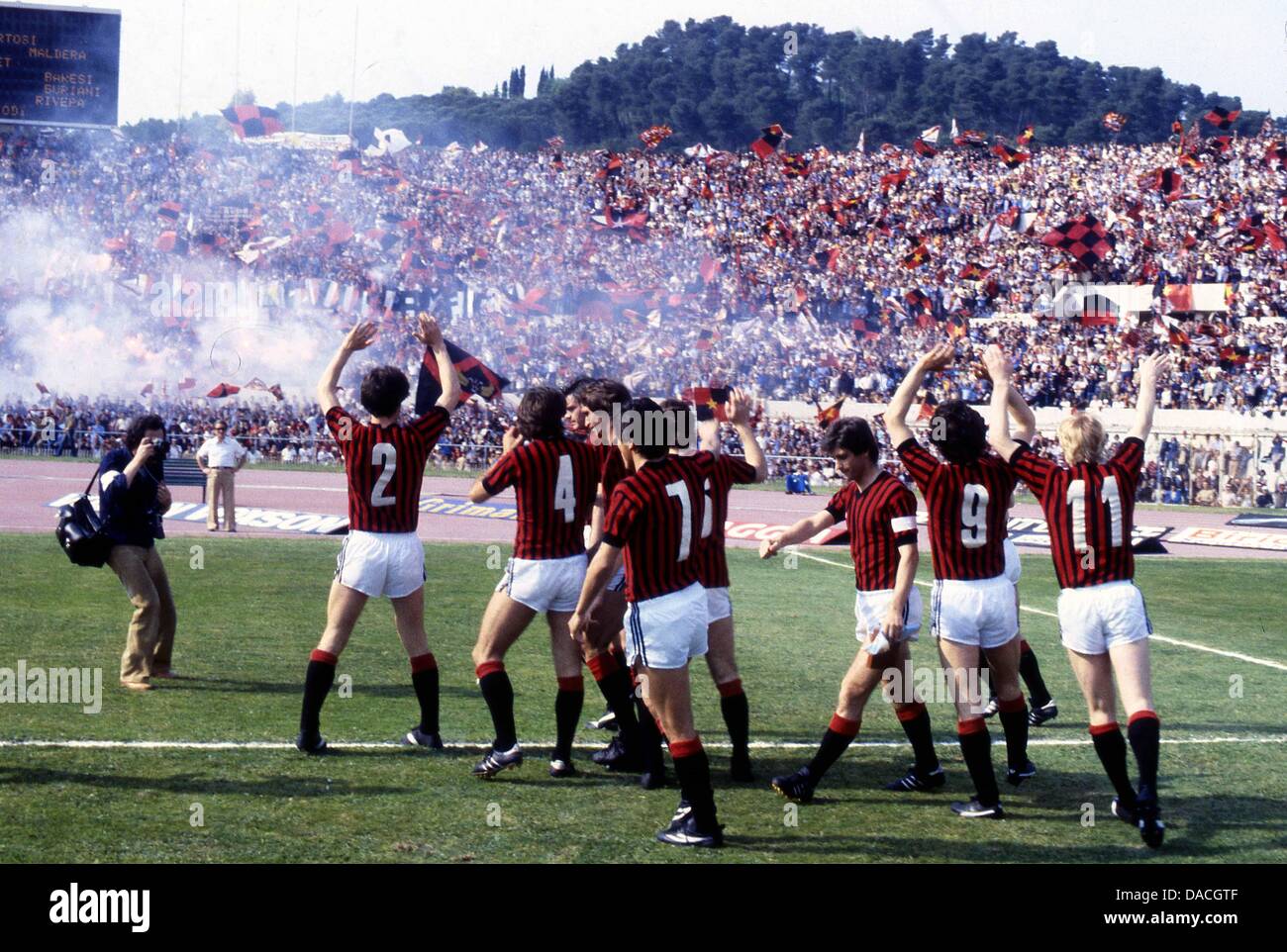 Gianni Rivera (Milan), 1978 / 1979 - Football / Soccer : Gianni Rivera ...