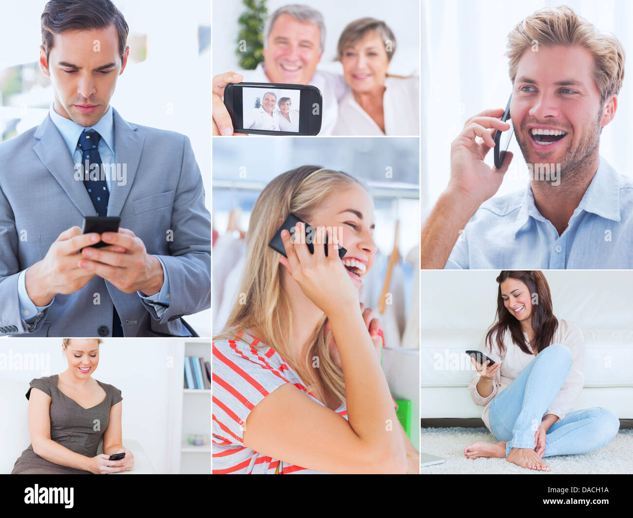 Collage of people hi-res stock photography and images - Alamy