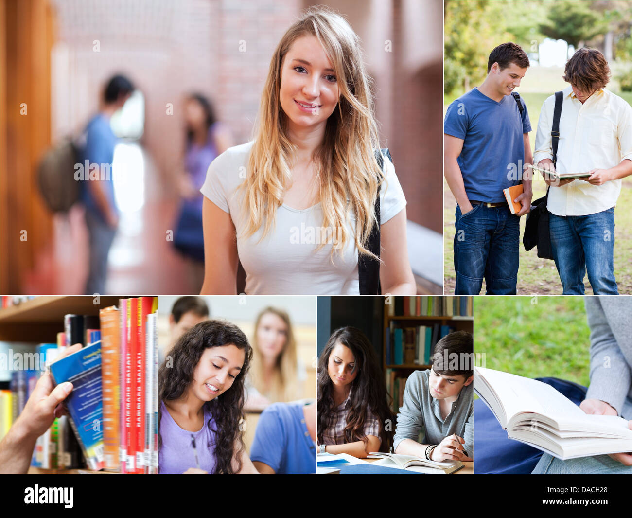 Collage students hi-res stock photography and images - Alamy