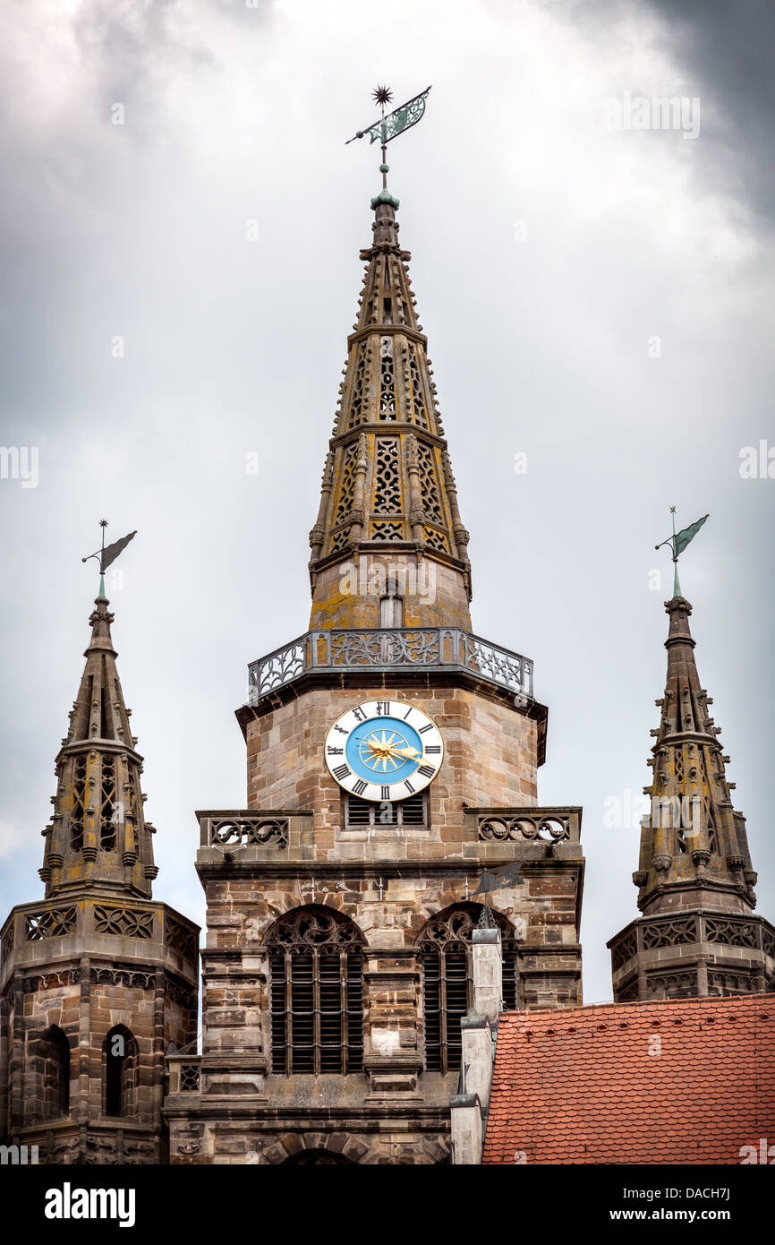 St. Gumbertus Church, Ansbach, Germany, Europe Stock Photo - Alamy