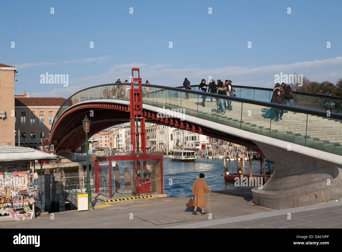Ponte di Calatrava, Calatrava Bridge, Venice, Italy Stock Photo - Alamy