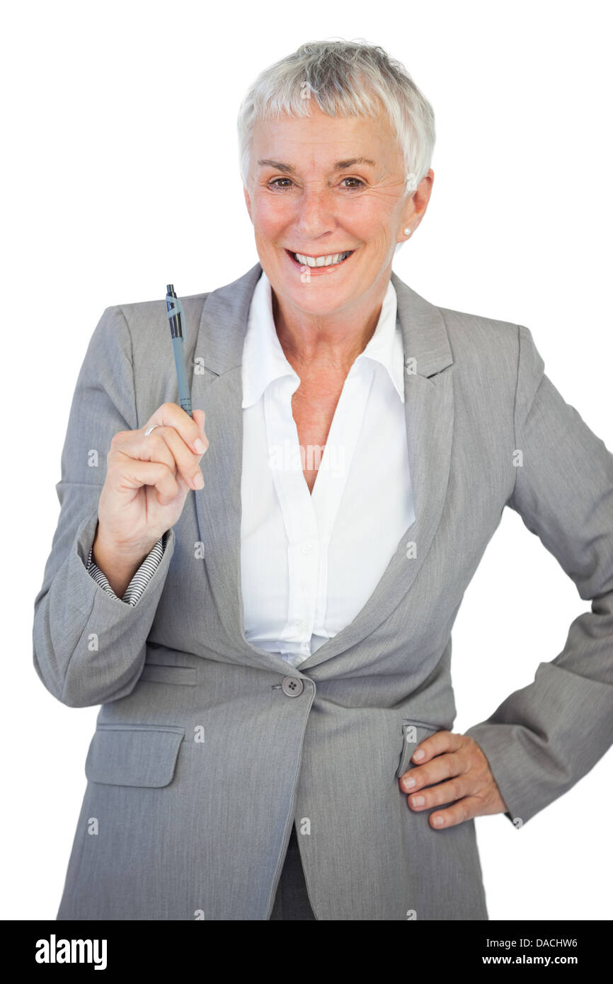 Portrait businesswoman holding hand hi-res stock photography and images ...