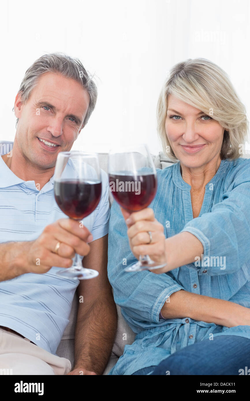 Mature woman wine looking at camera hi-res stock photography and images ...
