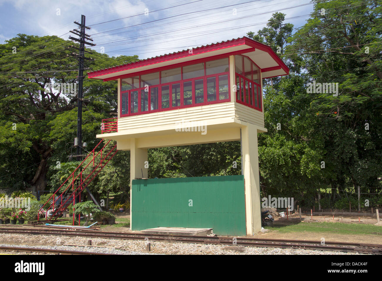 Signal box railway hi-res stock photography and images - Alamy
