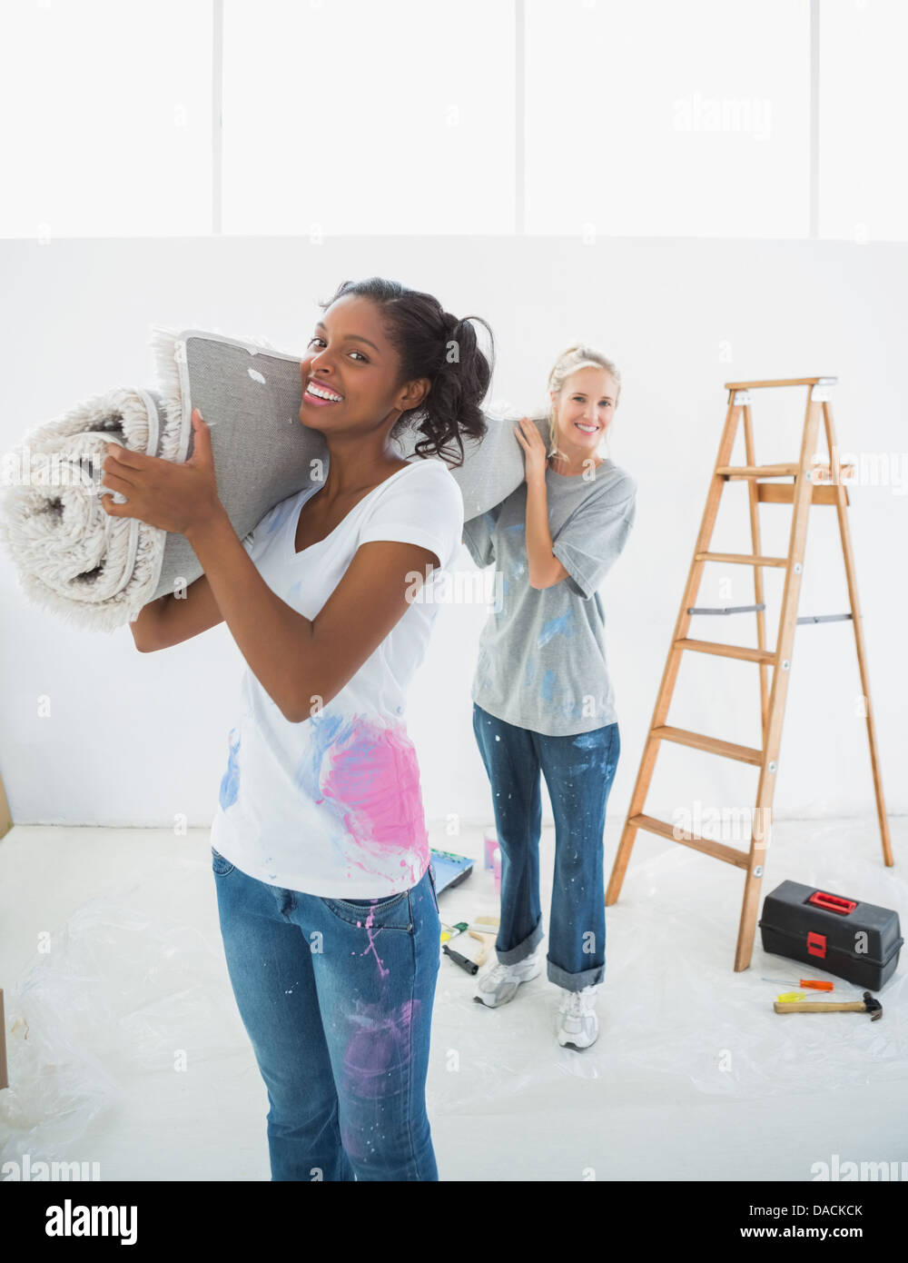 Rolled up rug hi-res stock photography and images - Alamy